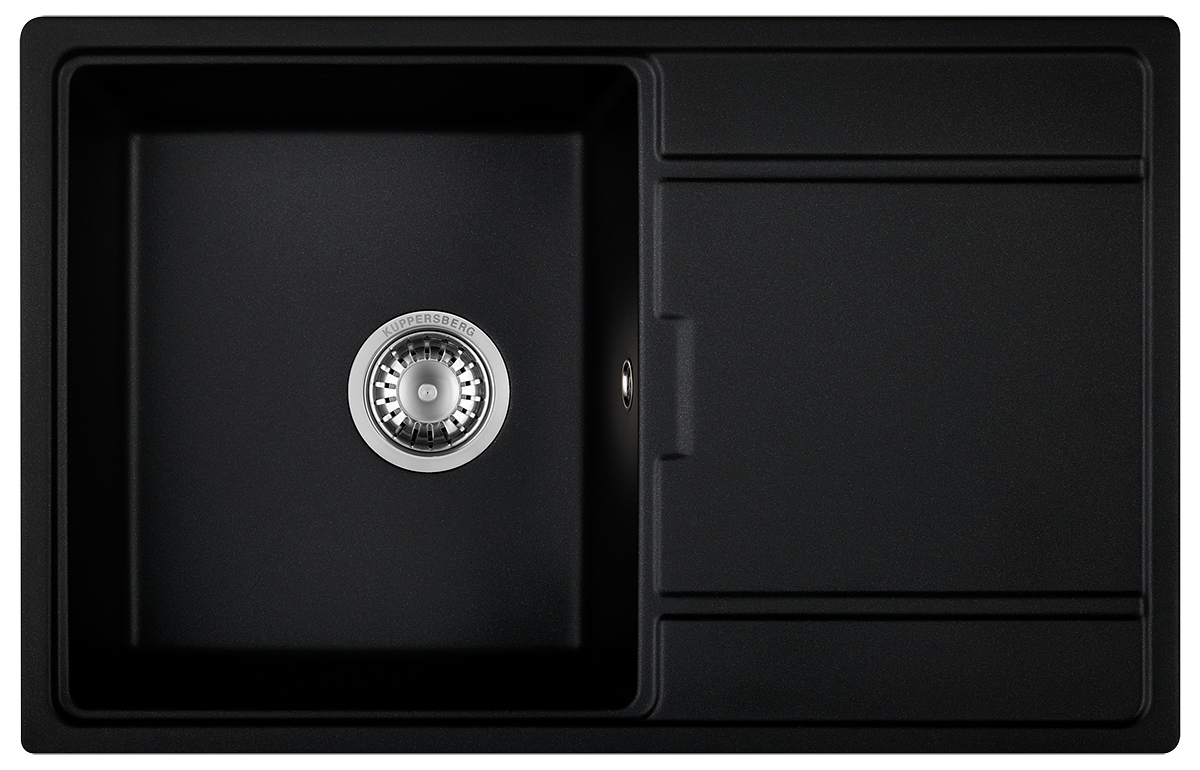 Кухонная мойка Kuppersberg MEGALO 50 1B1D ANTHRACITE купить по цене 19 ...